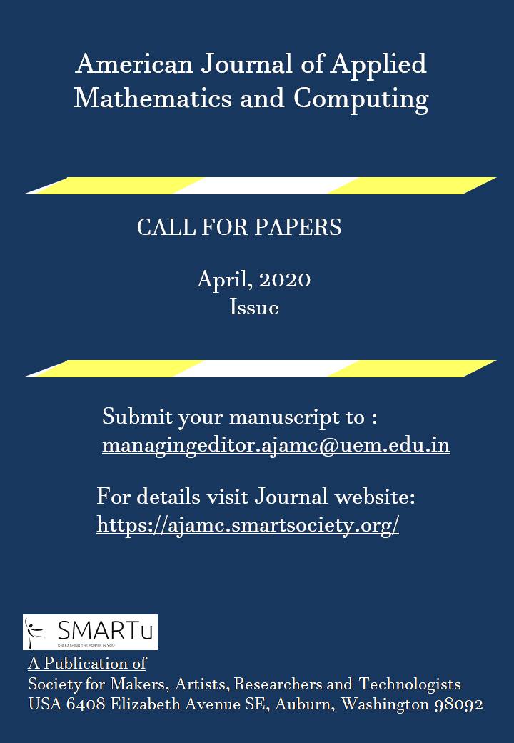 Call For Paper - American Journal of Applied Mathematics & Computing